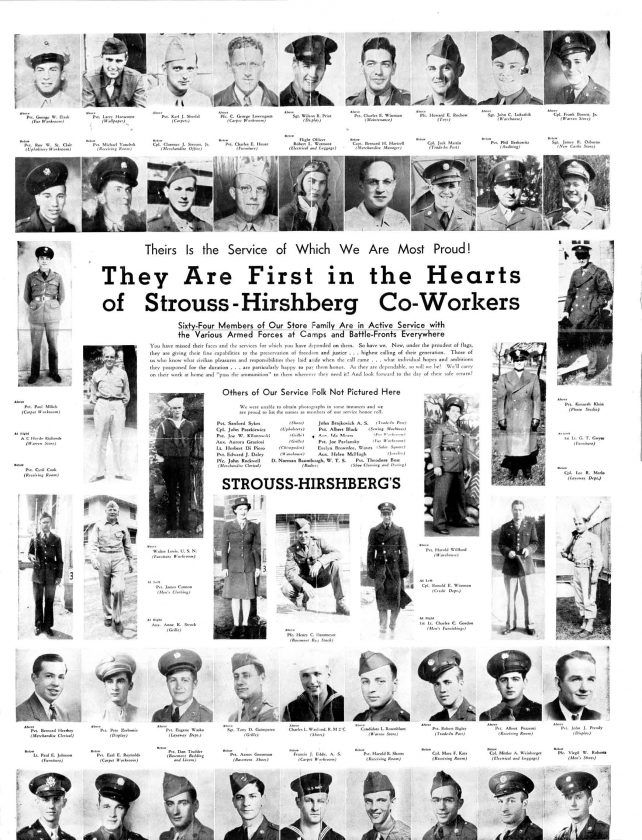 Poster lauds those who served US, Strouss store | News, Sports, Jobs ...